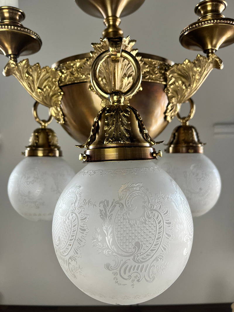 Antique Chandeliers - Turn of the Century Lighting