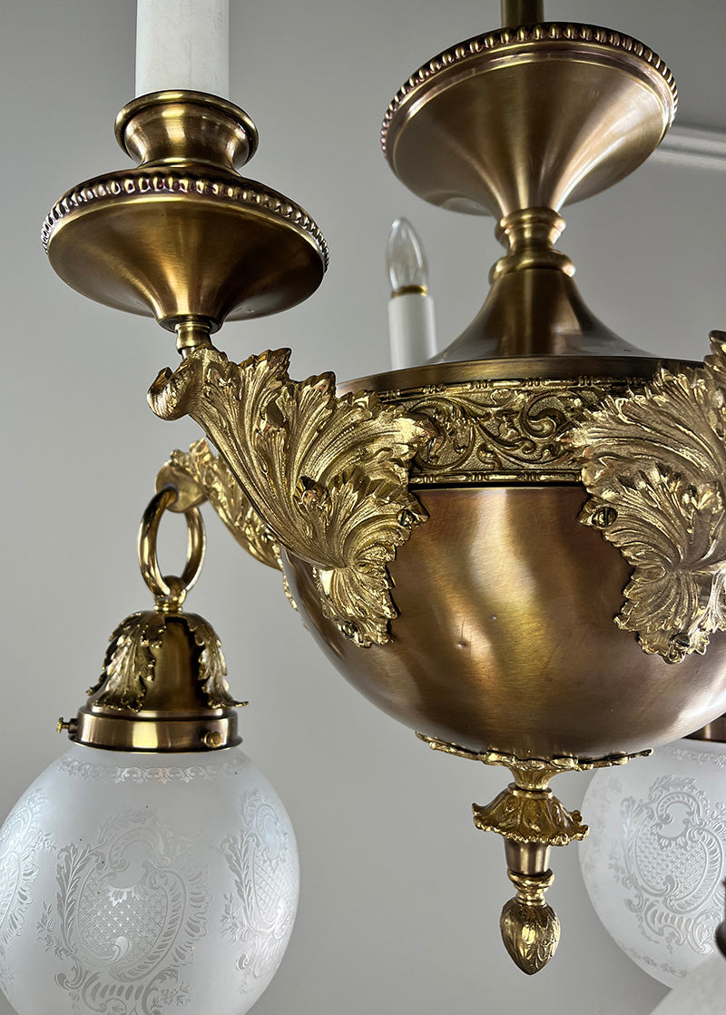 Antique Chandeliers - Turn of the Century Lighting