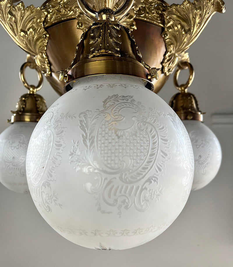 Antique Chandeliers - Turn of the Century Lighting