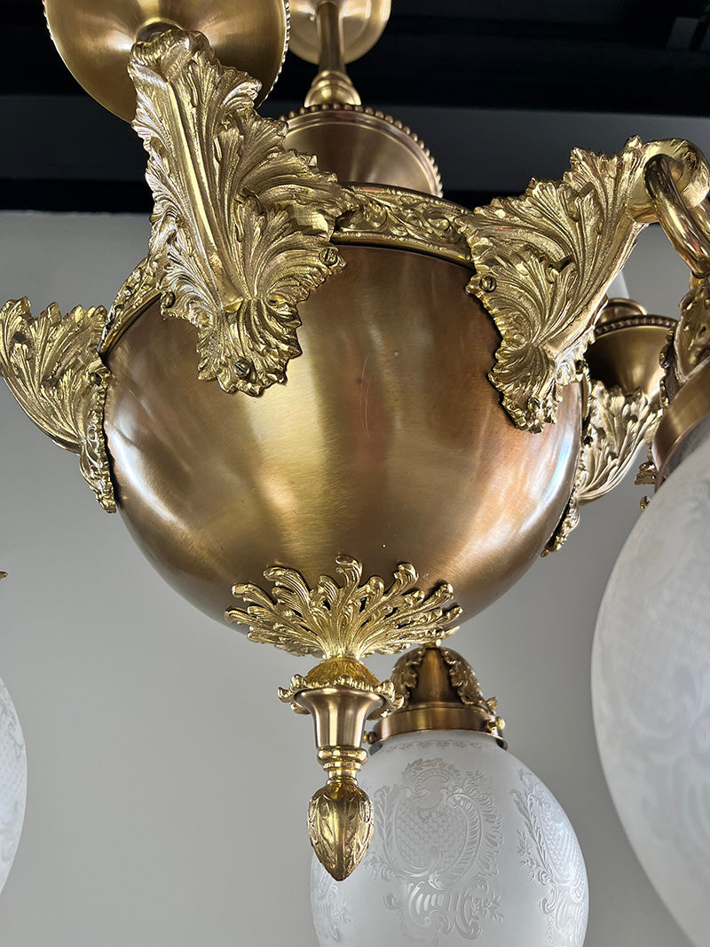 Antique Chandeliers - Turn of the Century Lighting
