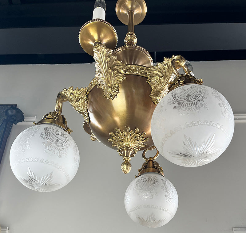 Antique Chandeliers - Turn of the Century Lighting