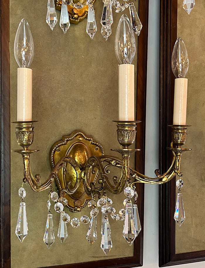 Antique Wall Sconces - PAIRS AND SETS - Turn of the Century Lighting