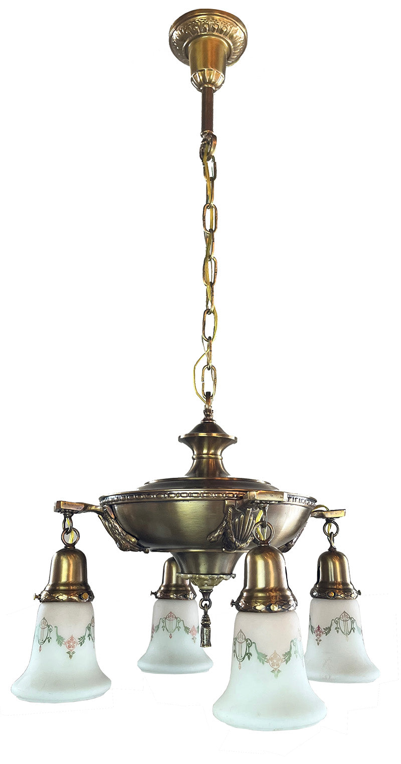 Antique Chandeliers - Turn of the Century Lighting