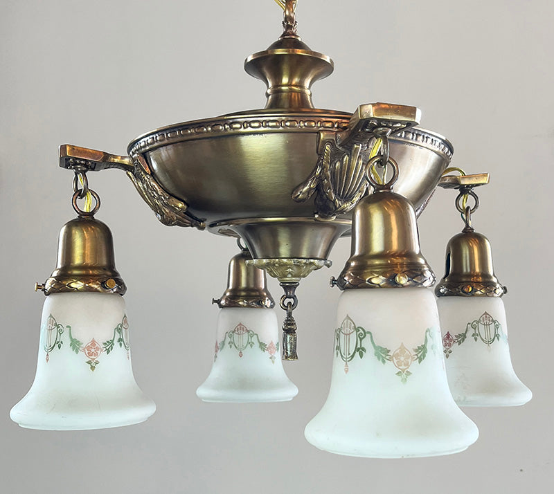 Antique Chandeliers - Turn of the Century Lighting
