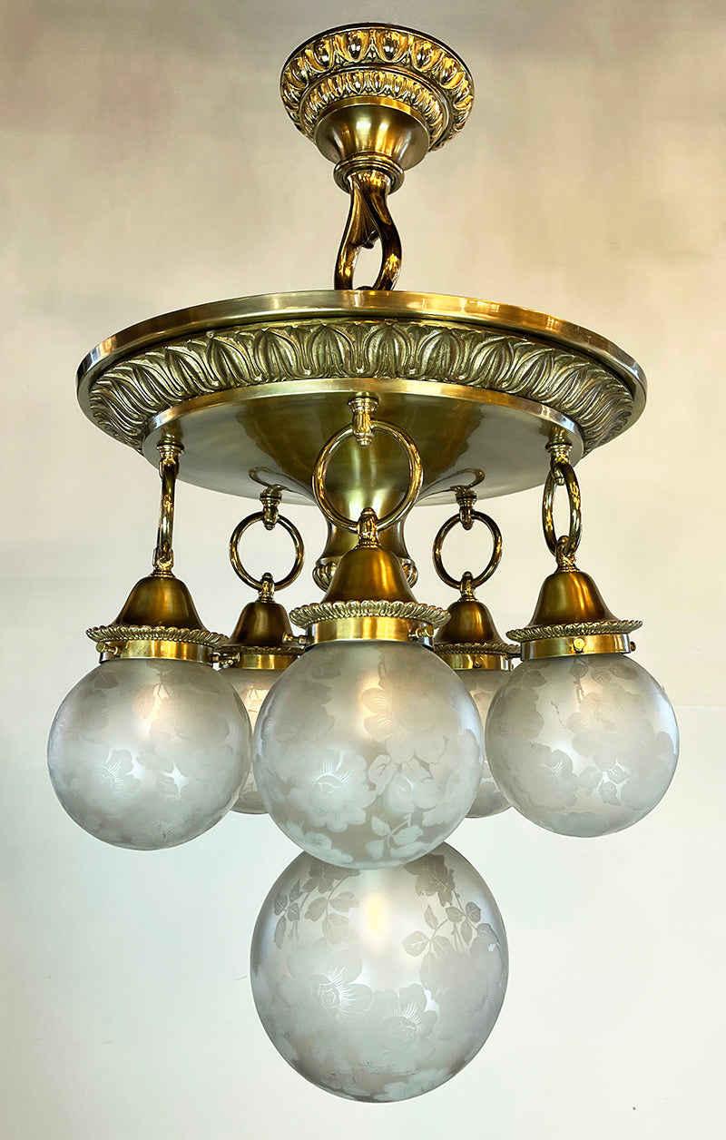 Antique Chandeliers - Turn of the Century Lighting