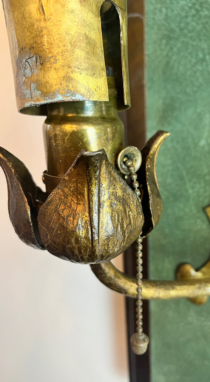 $2300 PAIR - Rare Pair of Incredible Handel Double Light American Art ...