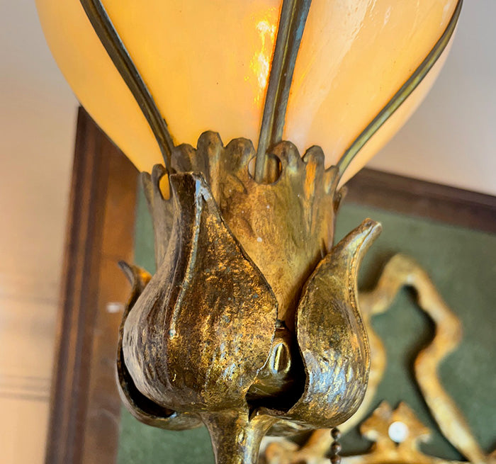 $2300 PAIR - Rare Pair of Incredible Handel Double Light American Art ...